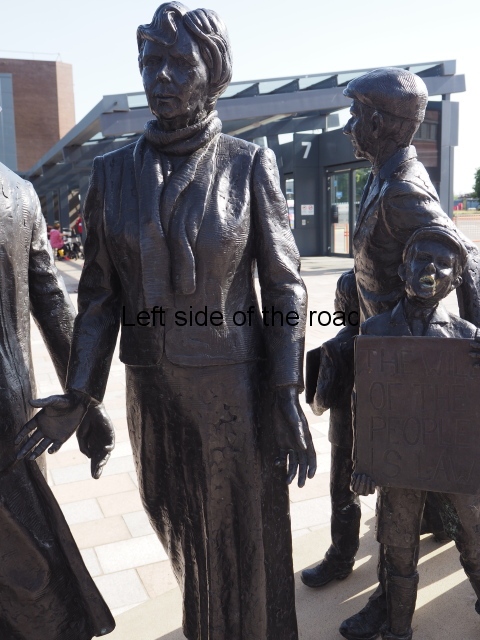 Mary Barbour and the 1915 Glasgow Rent Strike - Left side of the ...
