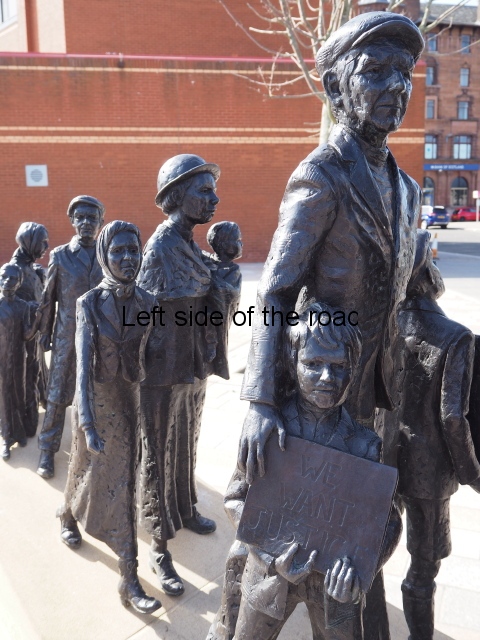 Mary Barbour and the 1915 Glasgow Rent Strike - Left side of the ...