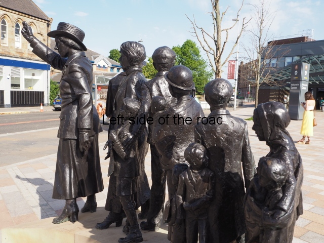 Mary Barbour and the 1915 Glasgow Rent Strike - Left side of the ...