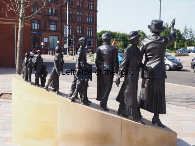 Mary Barbour and the 1915 Glasgow Rent Strike - Left side of the ...