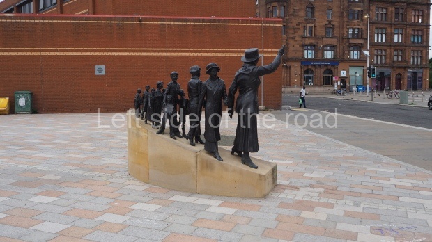 Mary Barbour and the 1915 Glasgow Rent Strike - Left side of the ...
